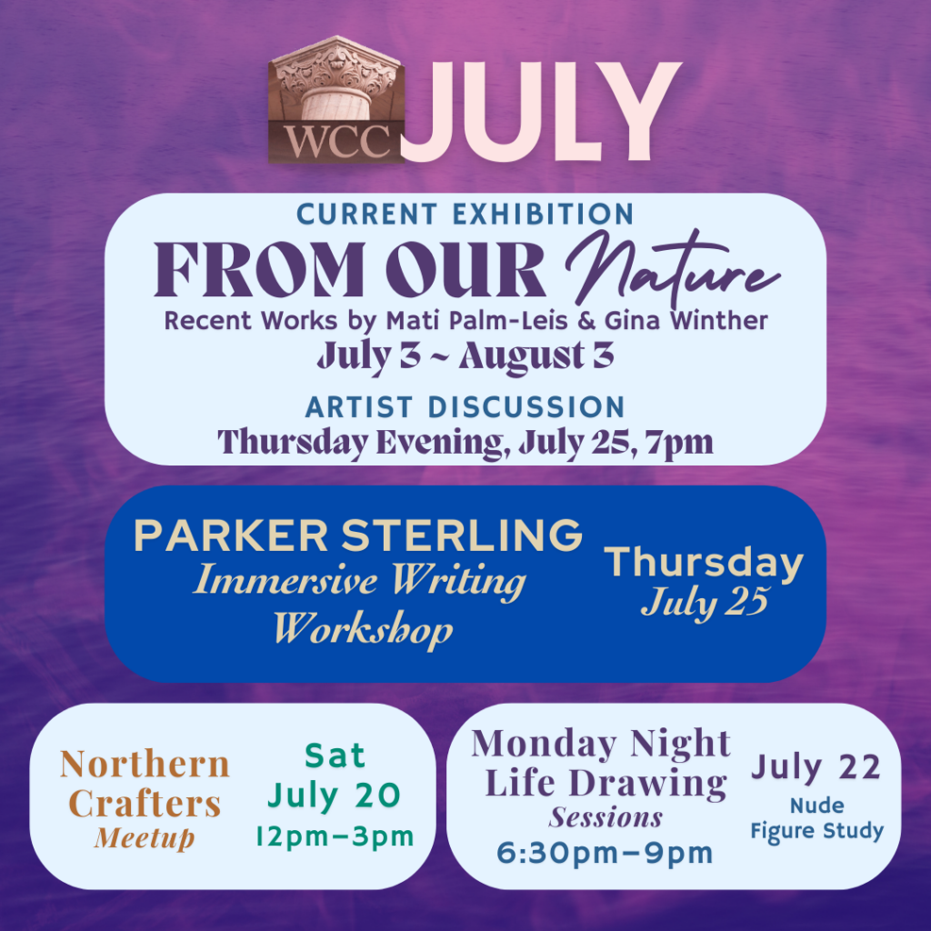 Join the Washburn Cultural Center for the following upcoming arts and ...